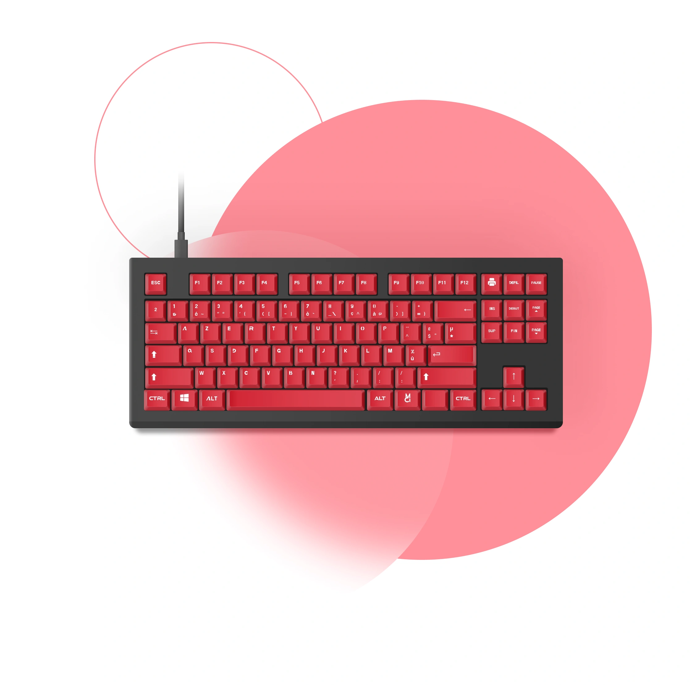 Créez votre set de keycaps azerty 100% personnalisable